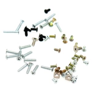 deal4go full housing screw set replacement for nintendo new 3ds xl/ll housing shell replacement screws (third party)