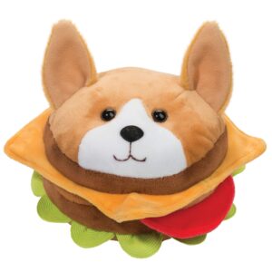 douglas corgi dog burger macaroon plush stuffed animal