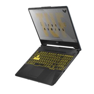 asus tuf gaming a15 gaming laptop, 15.6” 144hz fhd ips-type, amd ryzen 7 4800h, geforce gtx 1660 ti, 16gb ddr4, 512gb pcie ssd, gigabit wi-fi 5, windows 10 home, metal, tuf506iu-es74