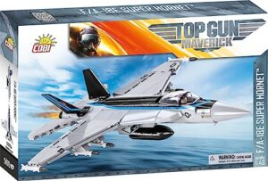 cobi top gun: maverick f/a-18e super hornet, silver