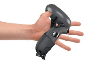 skywin- grip for controllers - anti drop touch controller grips, compatible with oculus quest 2, oculus rift s, htc vive, and playstation vr controllers