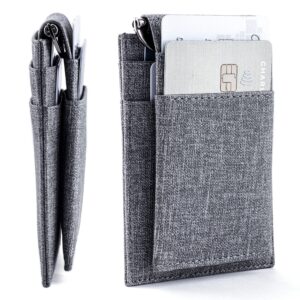 dockem the latcher and the rȳd: the modular minimalist capable wallet(s) - (synthetic canvas leather)