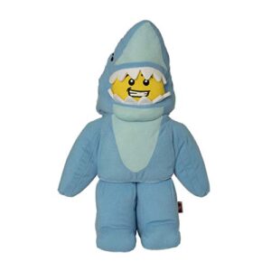 lego minifigure shark suit guy 14" plush character