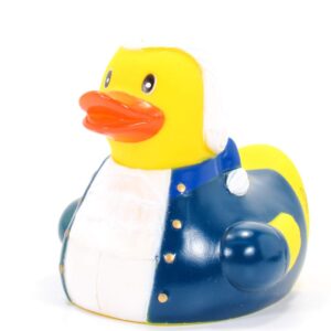 yarto famous & historical rubber duck bath toys | educational | child safe | tested for ages 0+ | collectable | party favors | cake toppers (george washington)