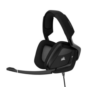 corsair gaming void pro stereo premium gaming headset, carbon (renewed)