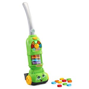 leapfrog pick up and count vacuum, green