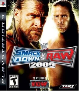 wwe smackdown vs raw 2009 - playstation 3 (renewed)