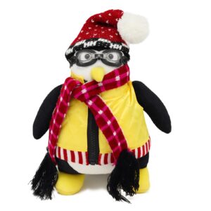 firecos 10.6'' penguin plush toy cute penguin plushy stuffed doll toys christmas thanksgiving gifts plushies (s (27cm)