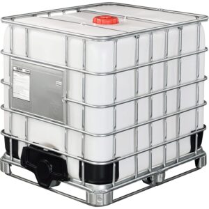 global industrial ibc container 275 gallon un approved w/composite metal pallet base