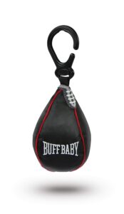 genuine fred buff baby speed bag crinkle toy, hanging toy for play gym and stroller, engaging and sensory rich toy, fun gift for fitness enthusiast and new parents, unique gift