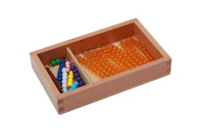 montessori eductional materials learning tools preschool at-home toys -ten board with box