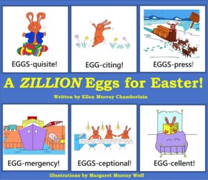 a zillion eggs for easter