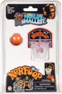 world's smallest official nerf basketball