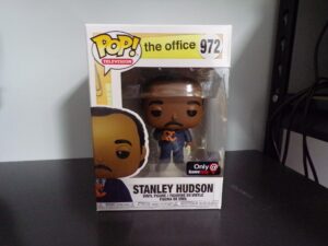 funko pop! the office stanley hudson pretzel day exclusive vinyl figure