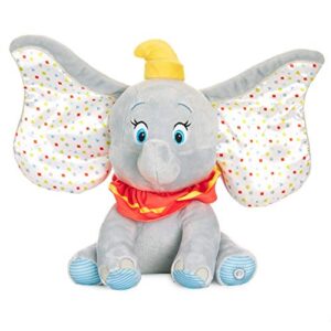 disney baby dumbo animated plush elephant with flapping ears, music and lights