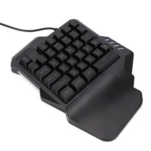 pomya backlit mechanical keyboard - one-handed mechanical gaming keyboard for win2000 / win xp/win me/vista / win7 / win8