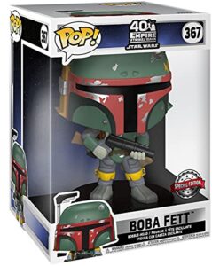 funko pop! star wars 40th anniversary the empire strikes back #367 - boba fett [10 inch] exclusive