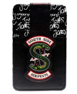 riverdale southside serpents money clip id card holder wallet