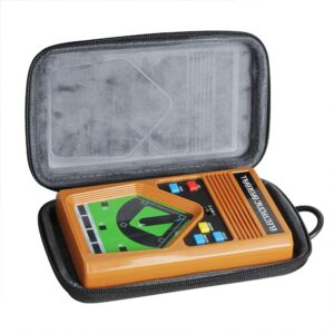 hermitshell travel case for basic fun electronic retro sports game assortment: baseball electronic games (not including games