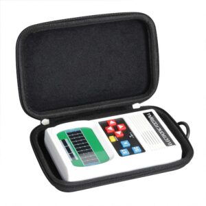 hermitshell travel case for basic fun classic, retro handheld football electronic game (not including game)