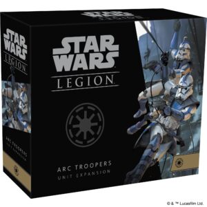 atomic mass games star wars: legion arc troopers unit expansion - elite clone troopers with jetpacks! tabletop miniatures strategy game for kids & adults, ages 14+, 2 players, 3 hour playtime, made