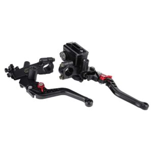 7/8" 22mm handlebar brake master cylinder lever, brake lever motorcycle clutch for atv quad moped pit dirt bike kids motorcycle, 1 pair - left and right side