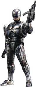 hiya toys robocop 3: battle damaged robocop 1:18 scale action figure, multicolor