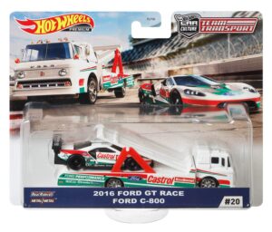 hot wheels team transport models and component car