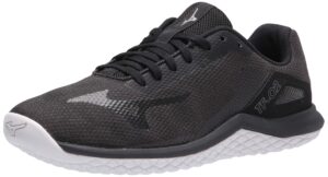 mizuno mens tf-02 cross trainer, black-grey, 9 us