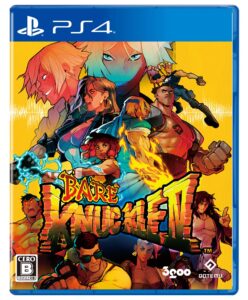 bare knuckle iv streets of rage special edition ps4 japanese ver.