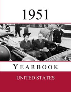 1951 us yearbook: original book full of facts and figures from 1951 - unique birthday gift / present idea.