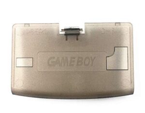 battery back door cover case for game boy advance gba replacement clear black