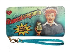 i love lucy wallet vitameatamegavin with zipper