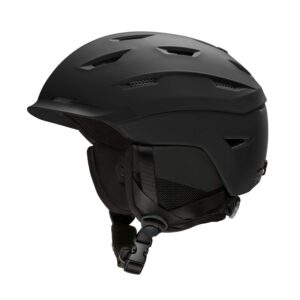 smith optics level men's snow helmet - matte black, large