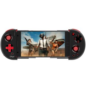 ipega pg-9087s wireless game controller, retractable telescopic pubg mobile controller joystick gamepad for android/ios smartphones/tablets/smart tv