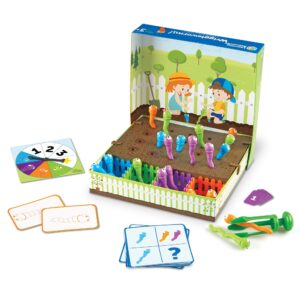 learning resources wriggleworms! fine motor activity set - 47 pieces, ages 3+ toddler learning toys, develops toddler's fine motor and color recognition skills