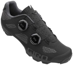 giro sector cycling shoe - women's black/dark shadow 37