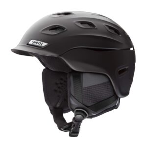 smith optics vantage unisex snow helmet - matte black, small