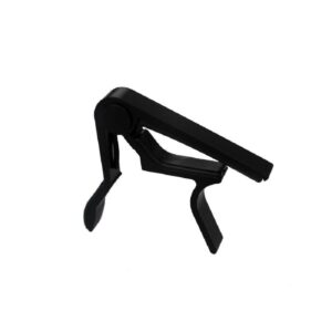 guitar capo,capo for 6-string acoustic and electric guitars, bass,mandolin, ukulele, black guitar capo (black) (black)