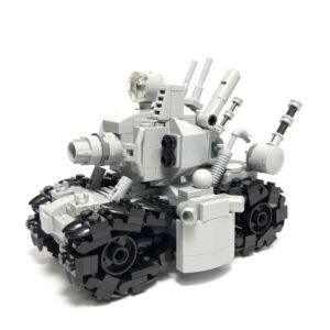 super vehicle 001 metal slug tank building toy, famous game model,creative gift for kids age 12+,cute collectible assemble toys(356 pcs)