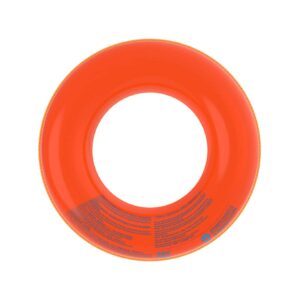 summer inflatable pool floats for teenagers, swimming pool swim rings,pool tube toys for beach water float party (red)