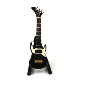 alano electric guitar model miniature musical instrument mini guitar model decorative guitar (ge12b-8)