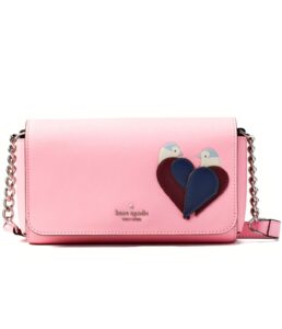 kate spade love birds small flap crossbody bag