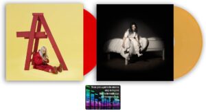 billie eilish when we all fall asleep, where do we go? and don't smile at me: vinyl collection with bonus art card