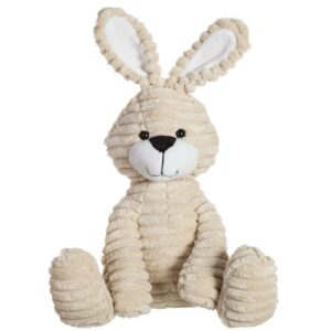 apricot lamb toys plush corduroy rabbit bunny stuffed animal soft cuddly perfect for child （ corduroy bunny,8.5 inches