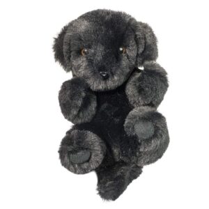 douglas lil' baby black lab dog plush stuffed animal