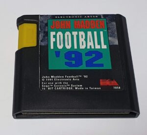 john madden football '92: sega genesis (renewed)