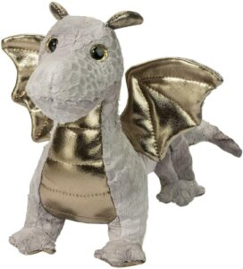 douglas hydra silver baby dragon plush stuffed animal