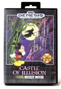 castle of illusion starring mickey mouse - sega genesis (renewed)