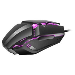 akin k3 usb wired gaming mouse notebook gaming mouse 7-color rgb rgb chroma backlit competitive mouse ergonomic 7 button programmable mouse